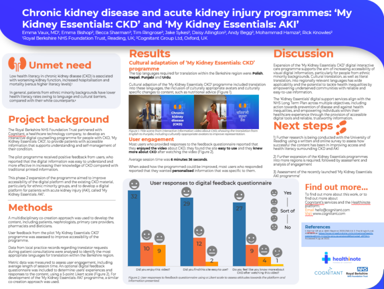Poster: Kidney Essentials: chronic kidney disease and acute kidney ...